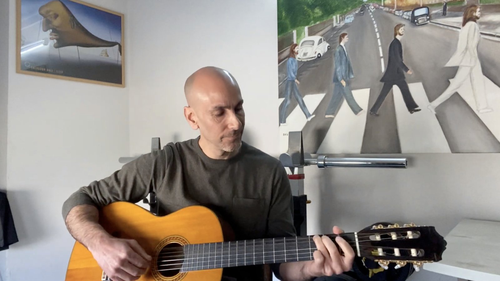 Wish you were here - Pink Floyd - Yuval and Guitar