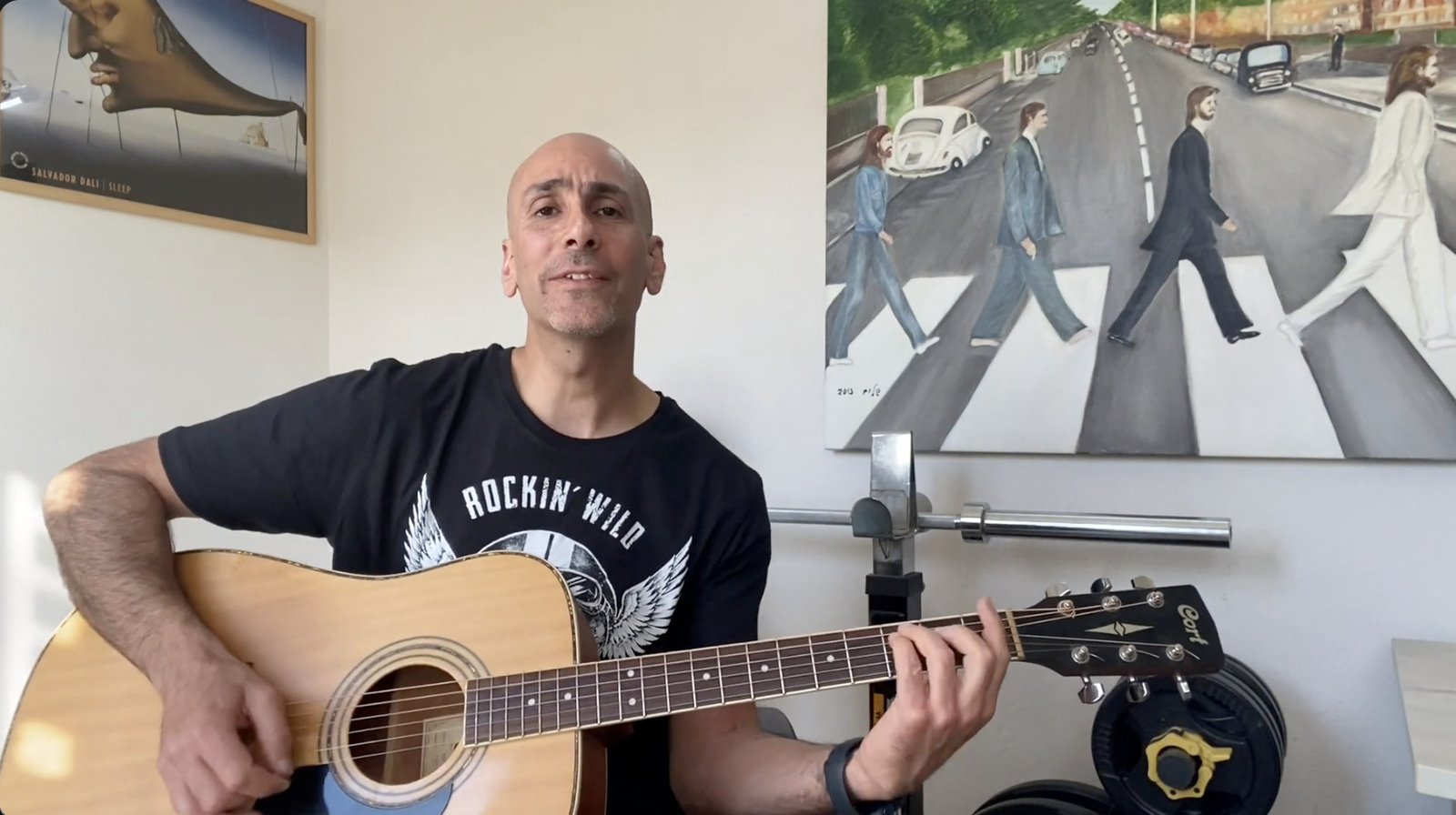 Wanted Dead or Alive - Bon Jovi - Yuval and Guitar