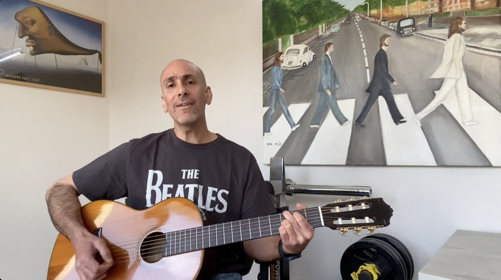 Across the Universe - The Beatles - Yuval and Guitar